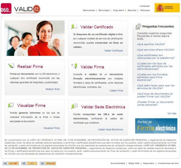 Firma Electrónica | Validación de las firmas